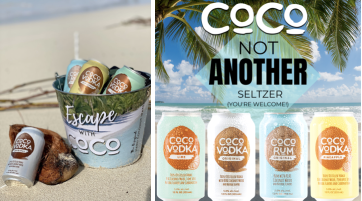 CoCo Vodka - CoCo Rum is Not Another Seltzer (You're Welcome)